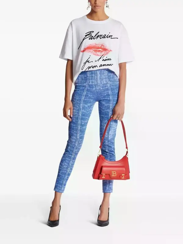 Balmain Kiss-print T-shirt