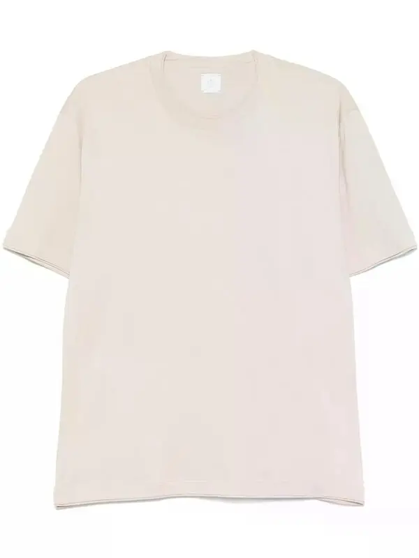 Eleventy Layer-detailed T-shirt - Neutrals