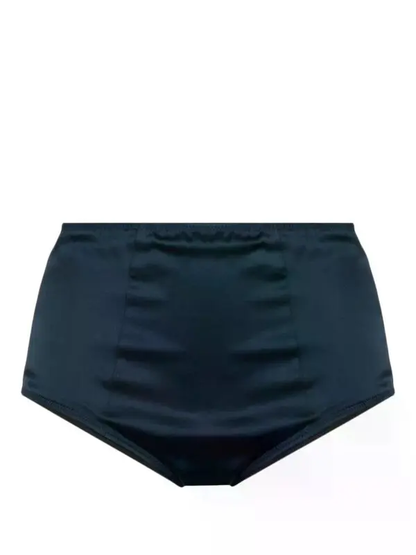 Kiki De Montparnasse Tous Les Jours High-waisted Briefs - Blue