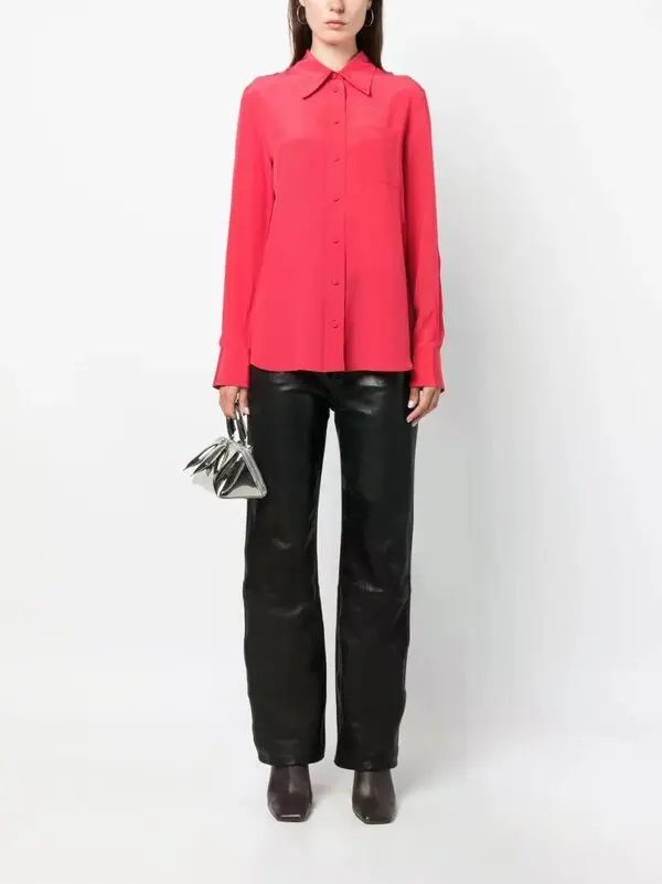 LANVIN Silk Button-down Shirt