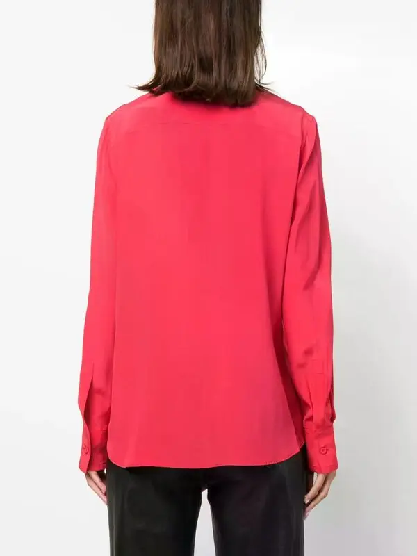 LANVIN Silk Button-down Shirt