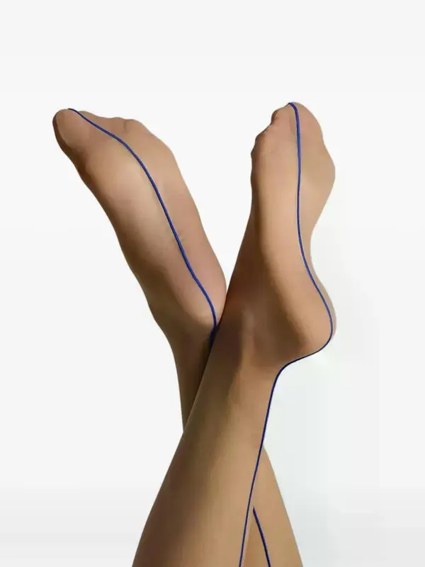MAISON CLOSE Contrast-lining Stretch Tights