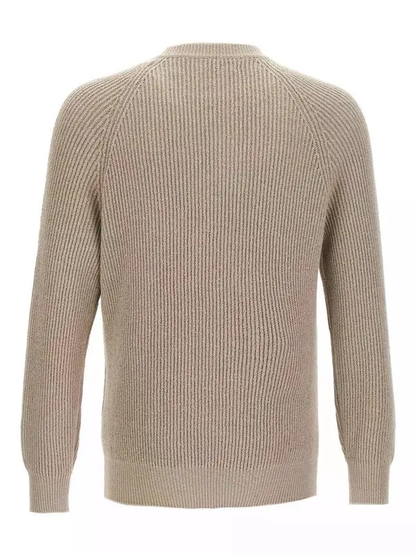 Brunello Cucinelli Ribbed-knit Cotton Sweater