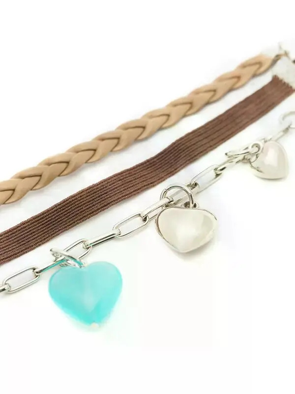 AMIR SLAMA Charm Bracelet Set