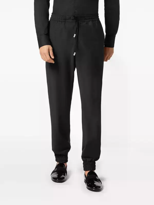 Philipp Plein Drawstring Track Pants - Blue
