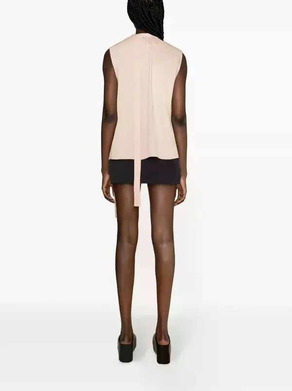 Givenchy Silk Mock-neck Blouse