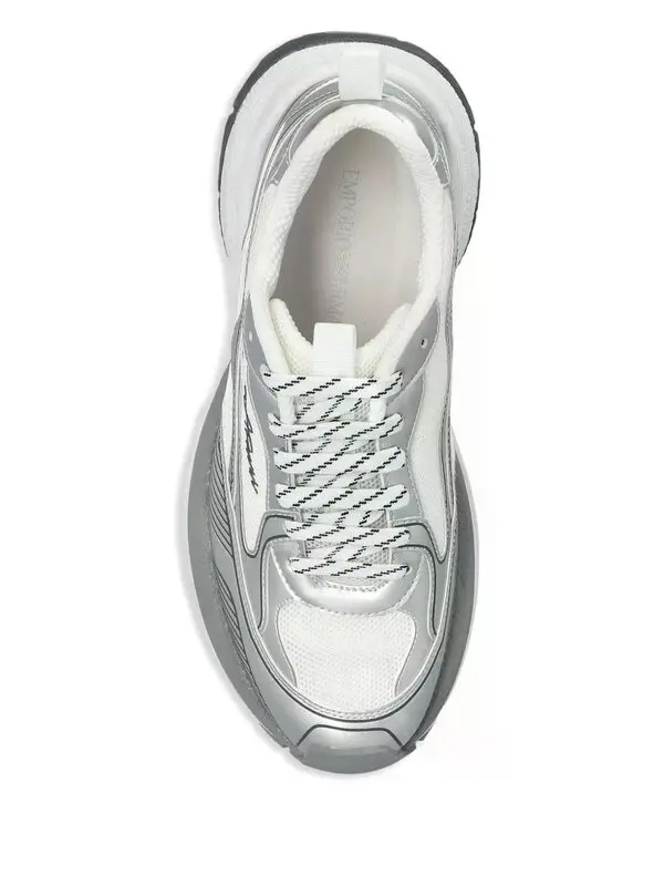 Emporio Armani Logo-embossed Sneakers
