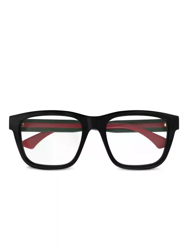 Gucci Square-frame Glasses - Green