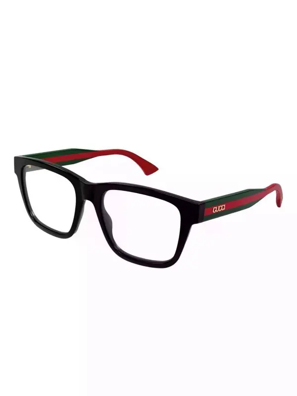 Gucci Square-frame Glasses - Green