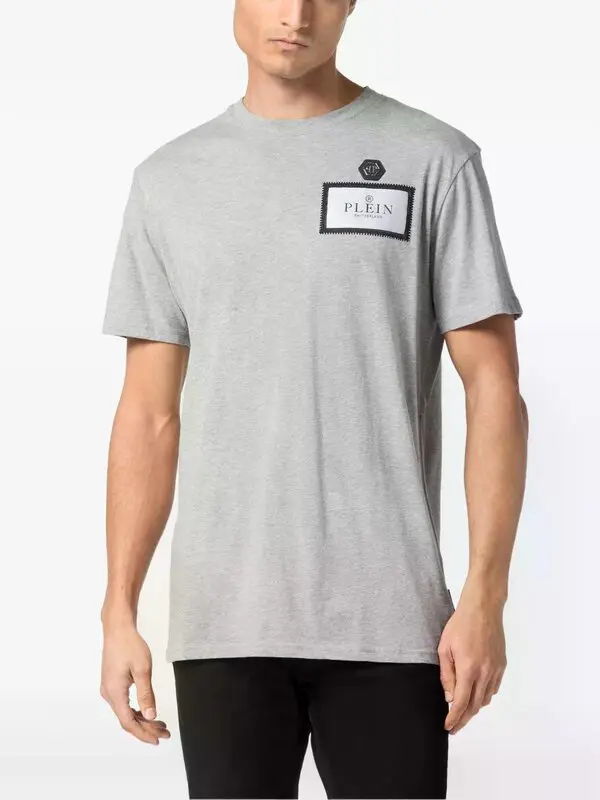 Philipp Plein Logo-patch T-shirt