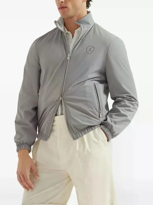 Brunello Cucinelli Badge-detail Jacket