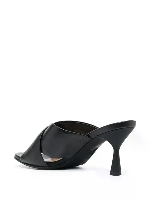Agl Crossover-strap Leather Sandals