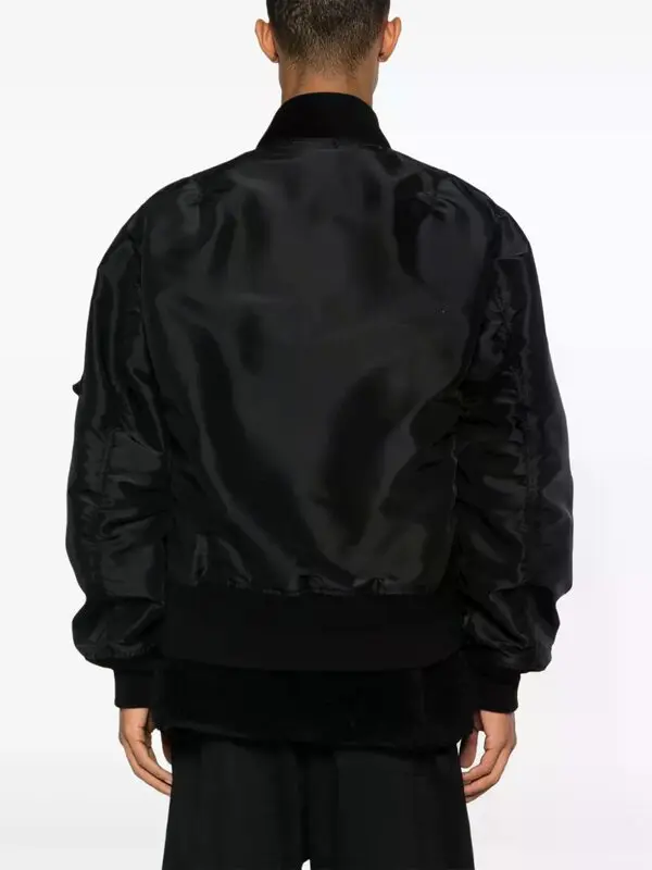 Sacai Twill Bomber Jacket - Black