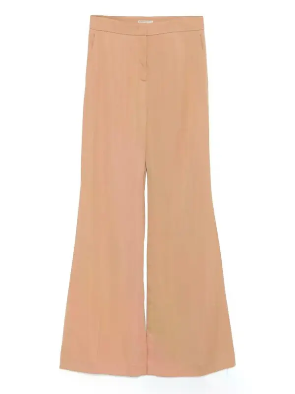 Elie Saab Cady Wide-leg Trousers