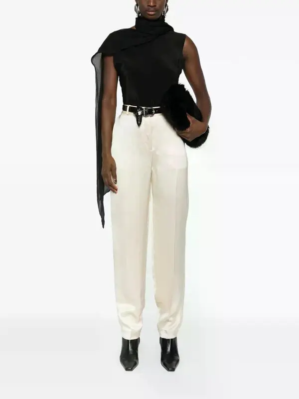 TOTEME Low-rise Satin Trousers