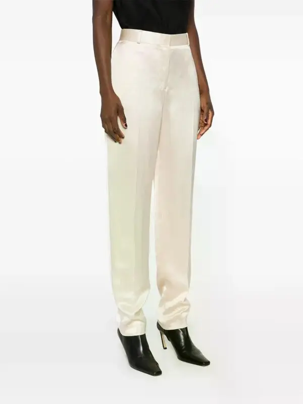 TOTEME Low-rise Satin Trousers