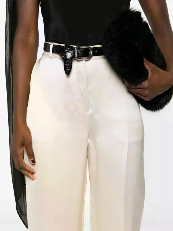 TOTEME Low-rise Satin Trousers