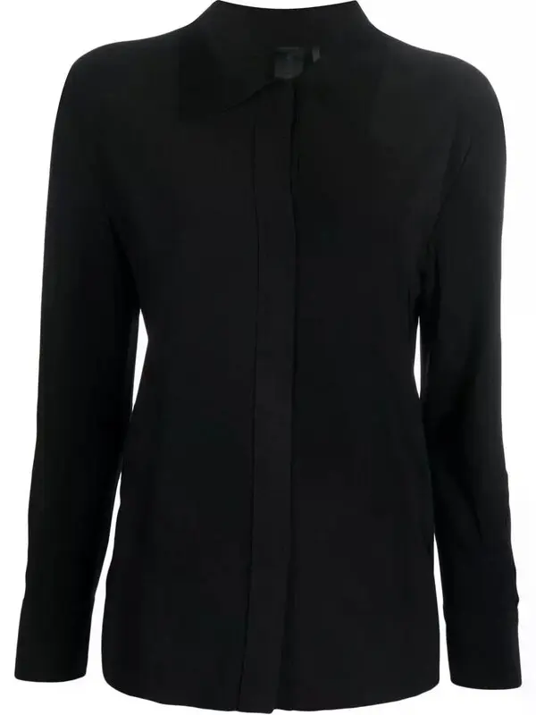 Norma Kamali Plain Long-sleeve Shirt