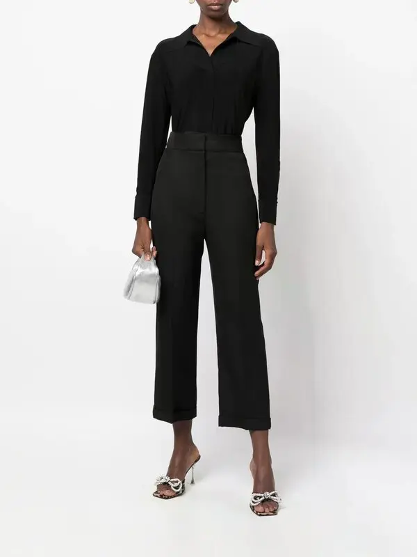 Norma Kamali Plain Long-sleeve Shirt
