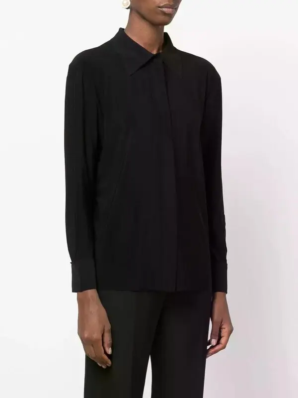 Norma Kamali Plain Long-sleeve Shirt