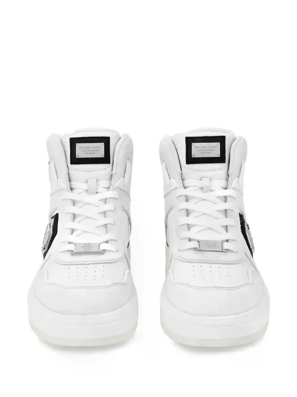 Philipp Plein Predator Sneakers - White