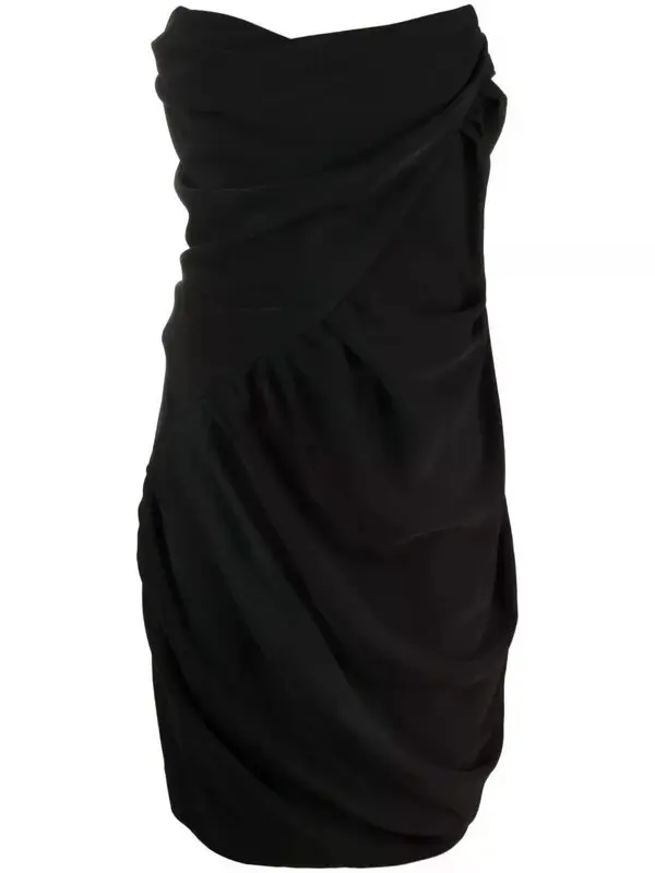 VIVIENNE WESTWOOD Draped Corset-bodice Dress