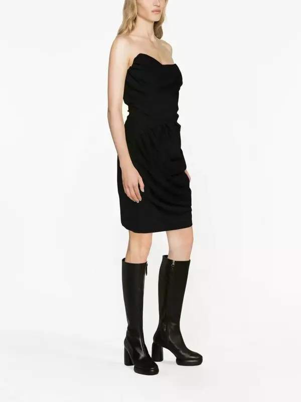 VIVIENNE WESTWOOD Draped Corset-bodice Dress