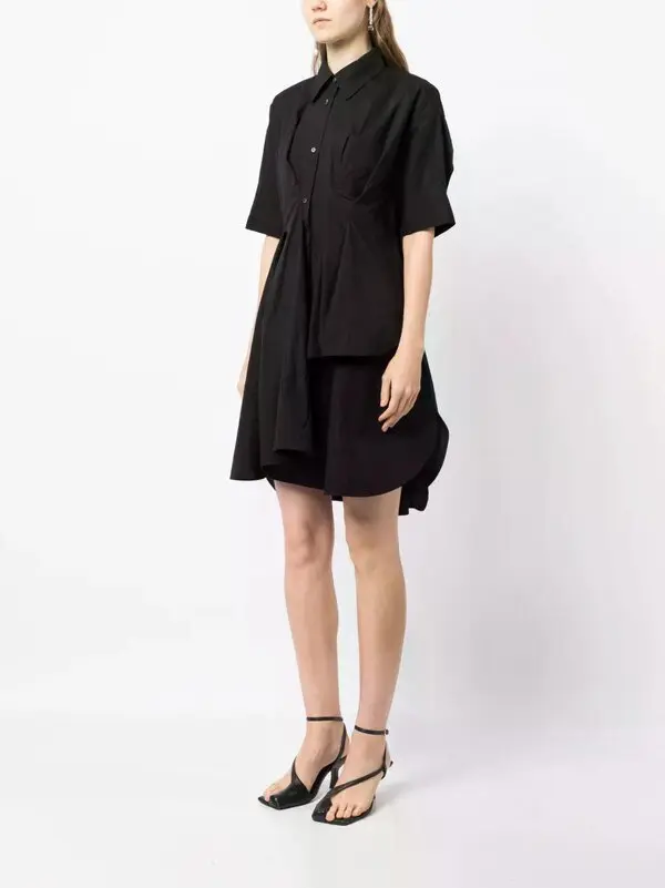JNBY Asymmetric Mini Dress