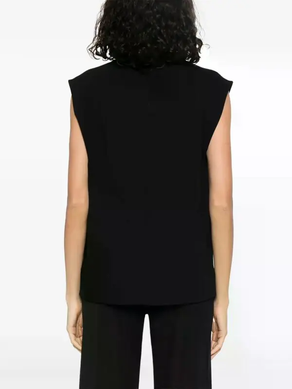 TOTEME High-neck Sleeveless Blouse