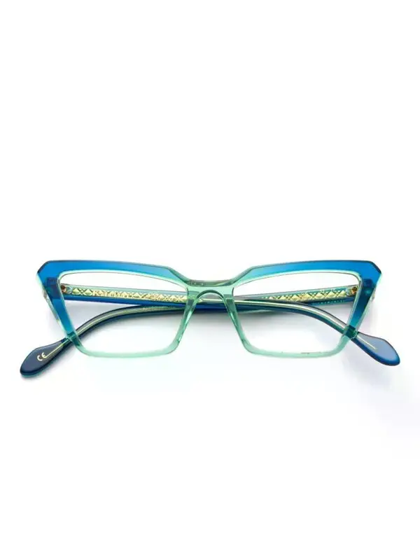 Kàdor Butterfly-frame Glasses - Blue