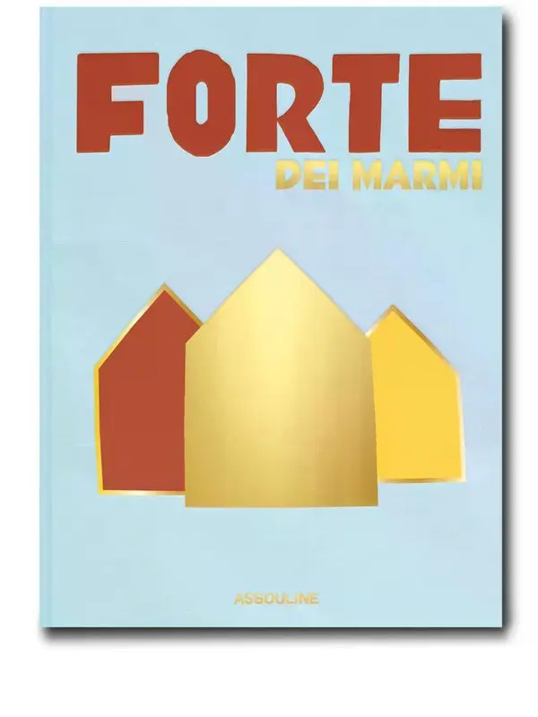 Assouline Forte Dei Marmi Edoardo Nesi Hardcover Book - Blue
