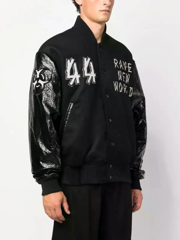 44 LABEL GROUP Logo-patch Bomber Jacket