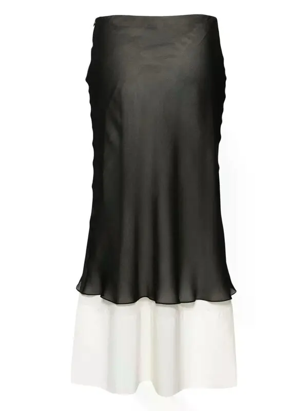 QUIRA Double Flared Miniskirt