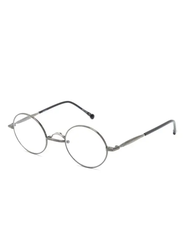 Matsuda Round-frame Glasses - Blue