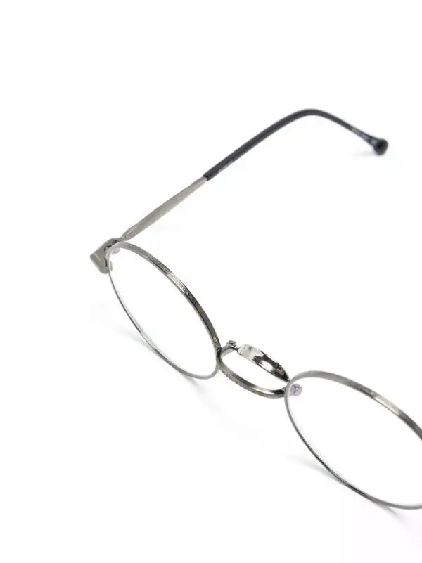 Matsuda Round-frame Glasses - Blue