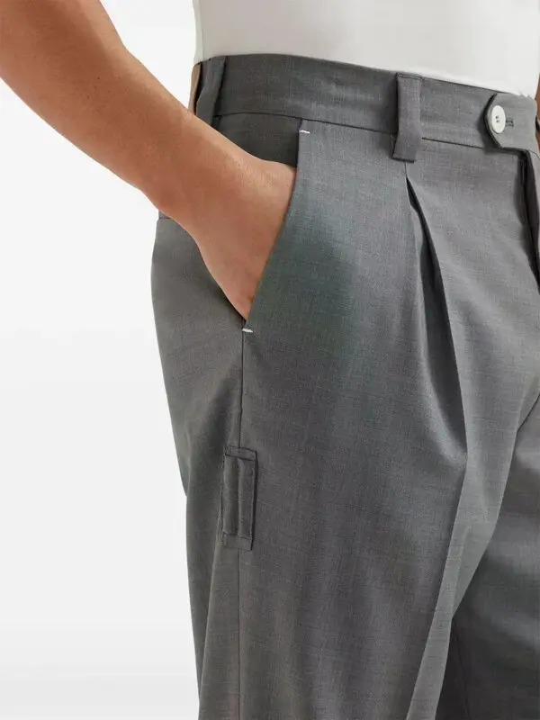 Brunello Cucinelli Wool Trousers