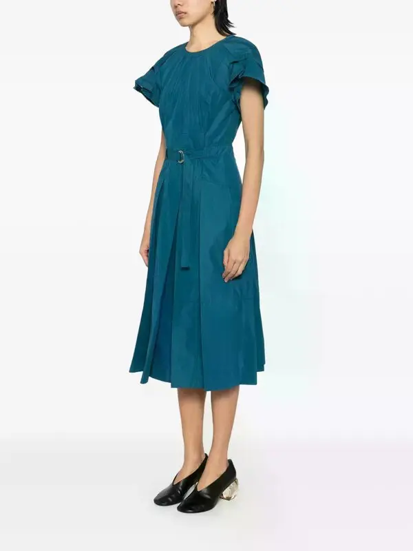 3.1 Phillip Lim Petal-sleeves Midi Dress
