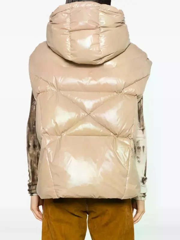 Khrisjoy Quilted Gilet - Neutrals