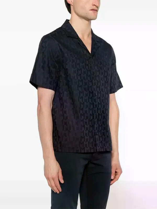 Moncler Monogram-jacquard Shirt