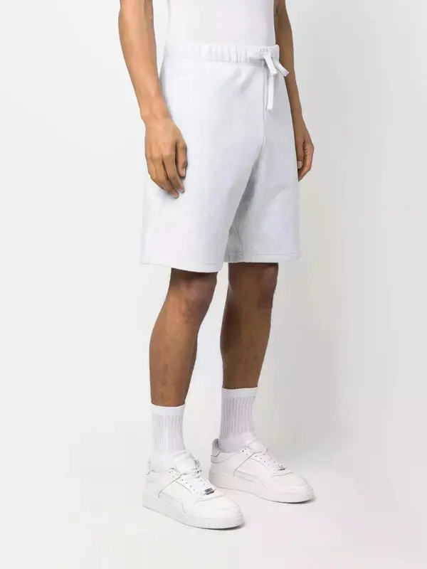 Carhartt Work In Progress Cotton-blend Drawstring Shorts - Grey
