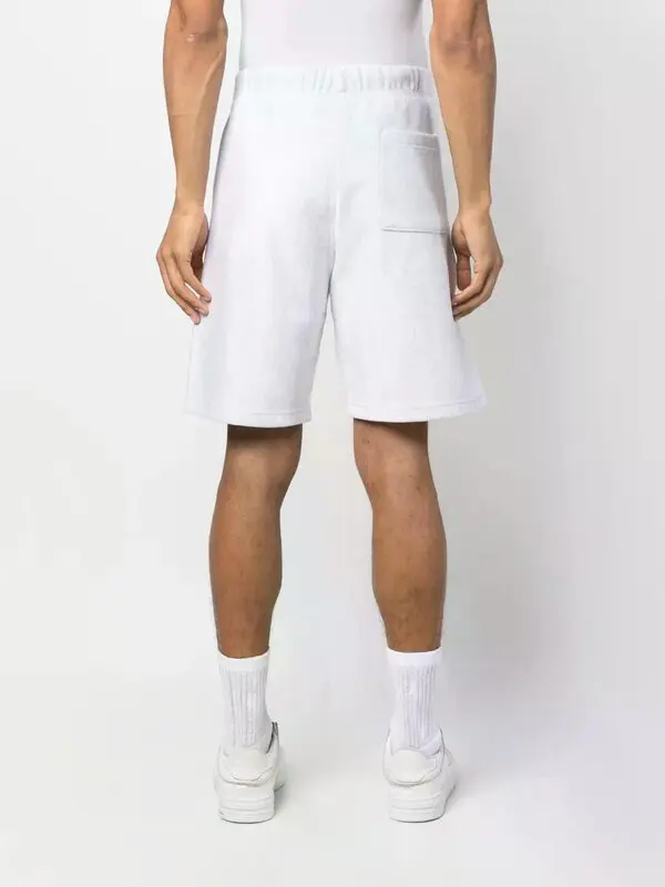Carhartt Work In Progress Cotton-blend Drawstring Shorts - Grey