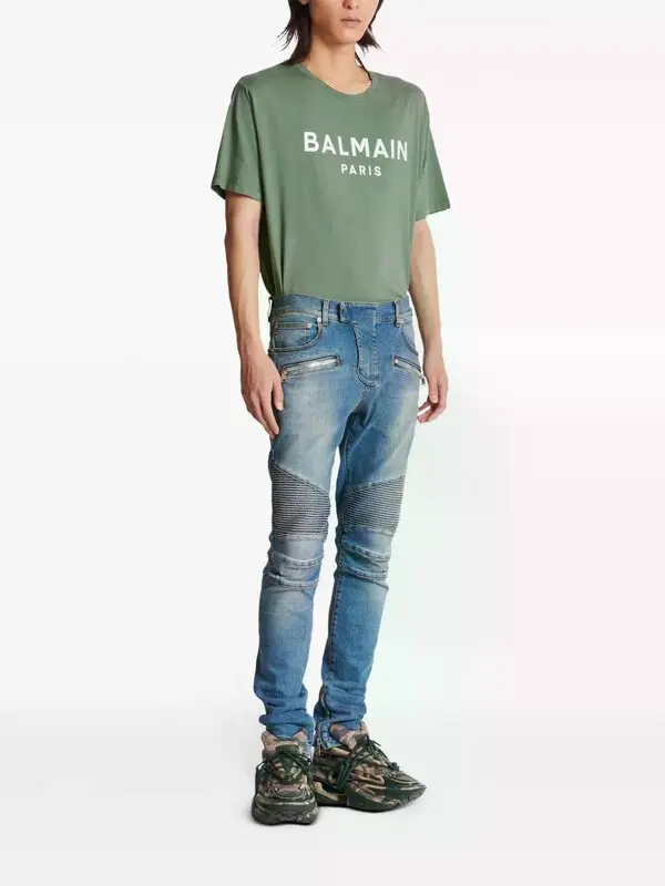Balmain Biker Jeans - Blue