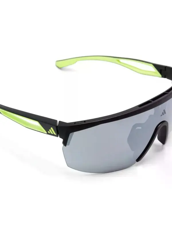 Adidas Shield-frame Sunglasses - Black