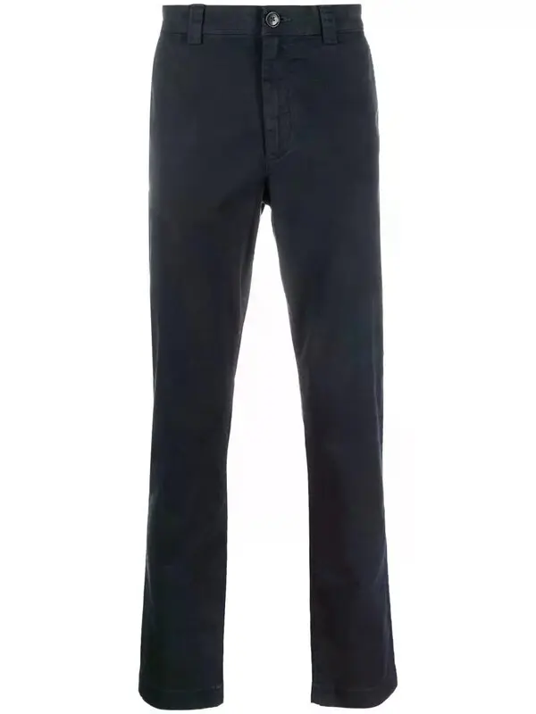 Woolrich Straight-leg Cotton Chino Trousers - Blue