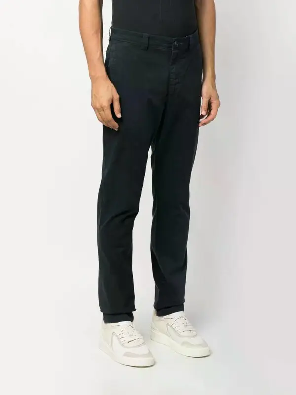 Woolrich Straight-leg Cotton Chino Trousers - Blue