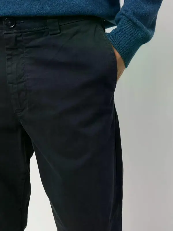 Woolrich Straight-leg Cotton Chino Trousers - Blue