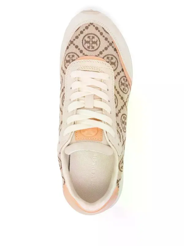 Tory Burch T-monogram Destiny Trainers - Neutrals