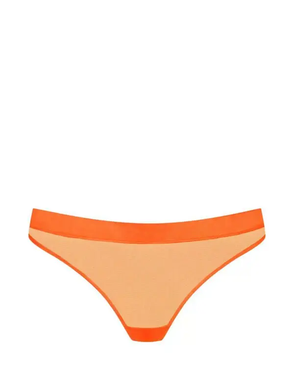 MAISON CLOSE Corps À Corps Neon Briefs - Orange