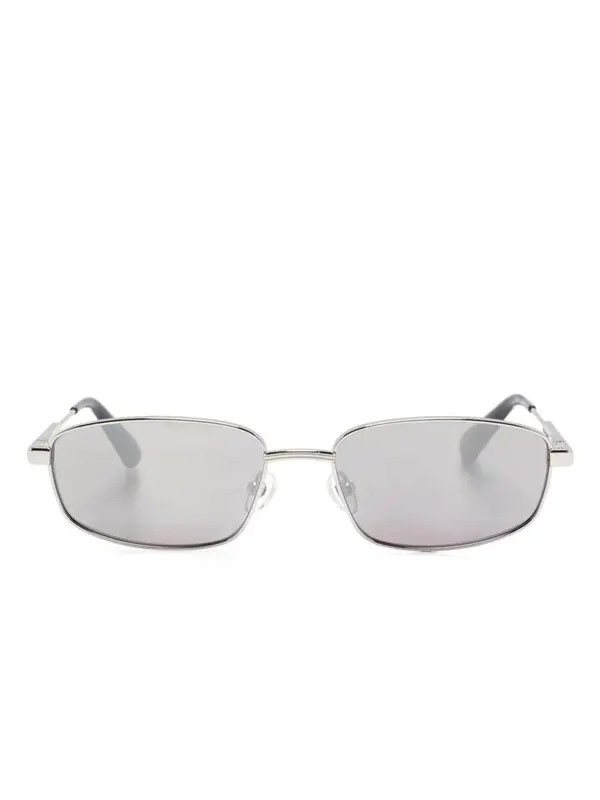 Jacquemus Rectangle-frame Sunglasses - Silver