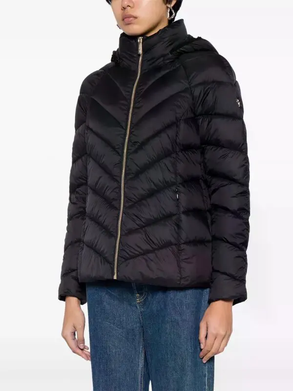 Michael Kors Chevron-quilted Puffer Jacket